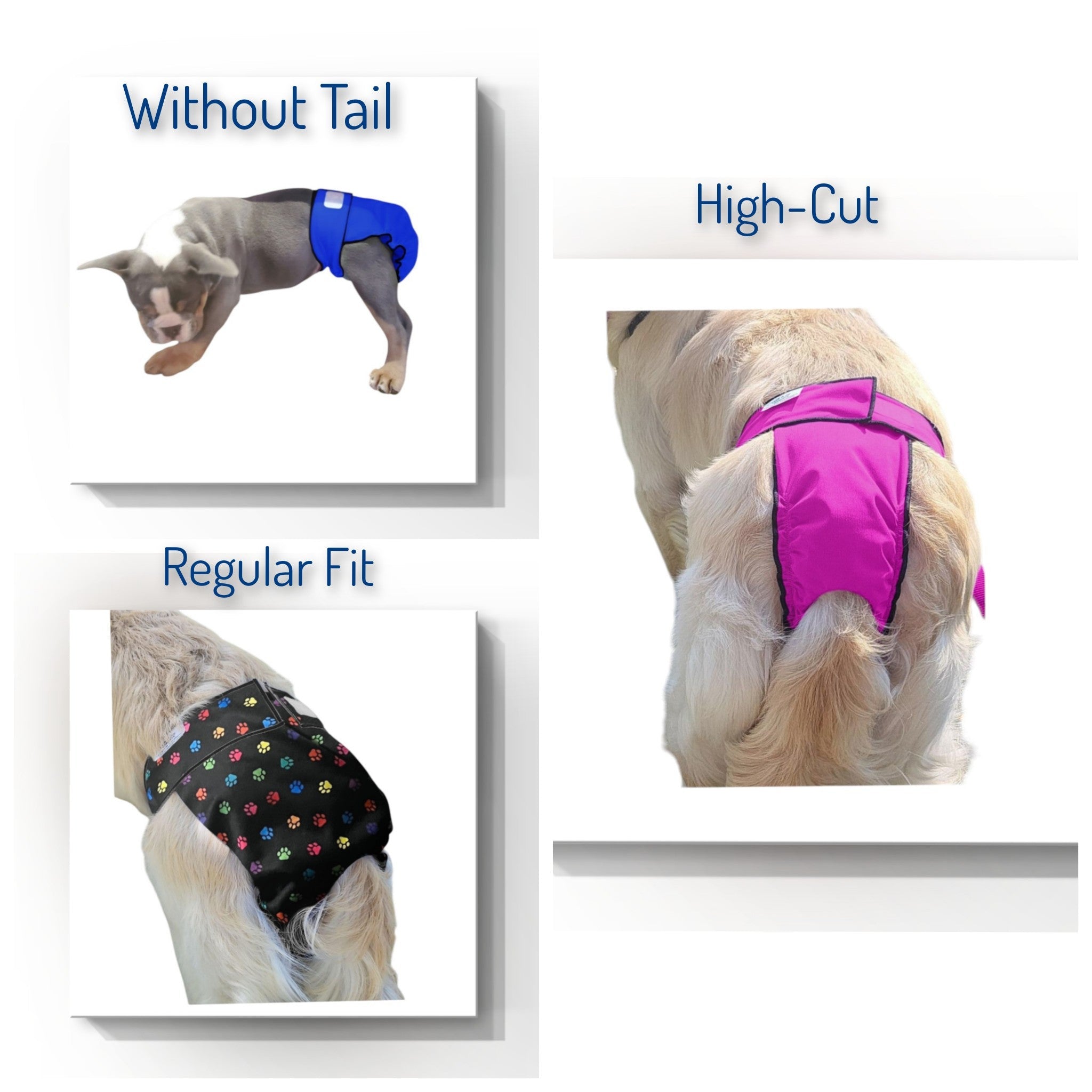 Female Dog Diaper-Britches | Dog Diapers| Washable Dog Britches| Jack ...